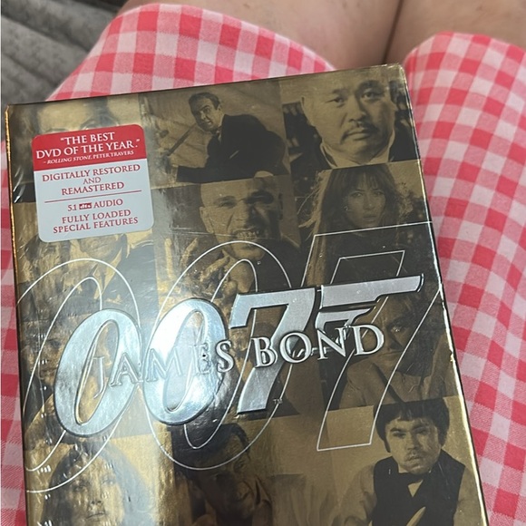 Media | James Bond Gold Dvd Collection | Poshmark